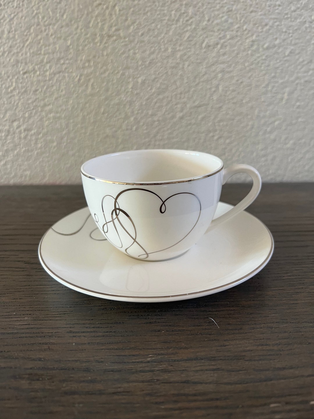 Love Story Cup and Saucer by Mikasa - Etsy
