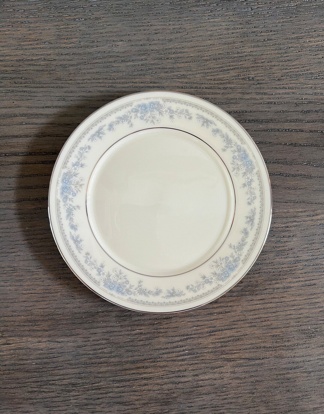 Reverie Bread and Butter Plate by Lenox - Etsy