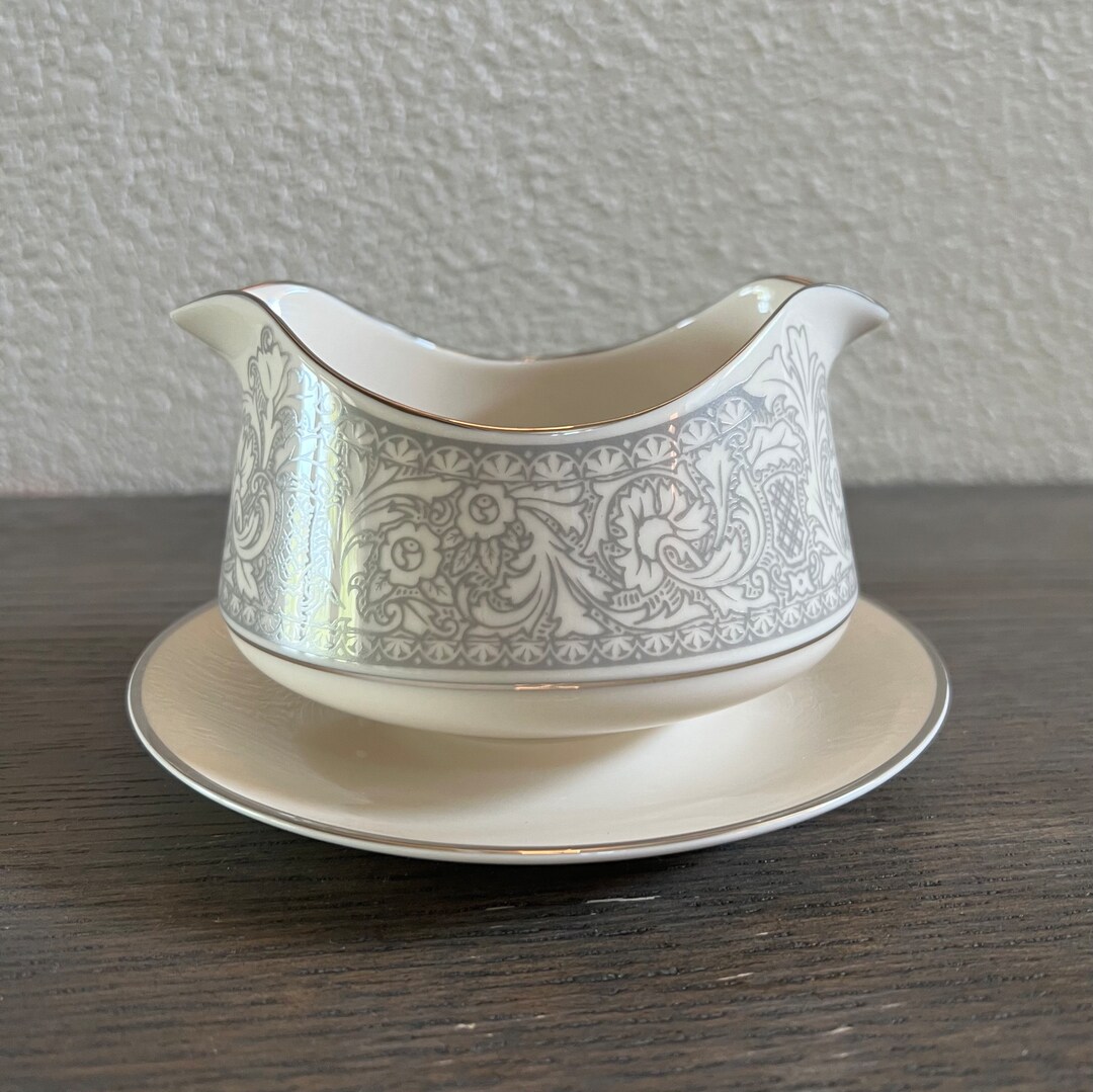 Renaissance Platinum Gravy Boat by Franciscan - Etsy