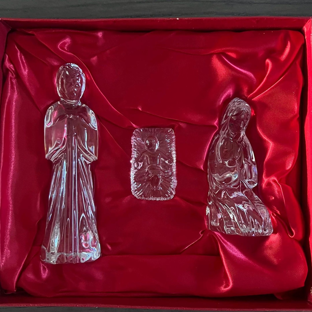 Nativity Collection Holy Family Boxed Set by Waterford - Etsy