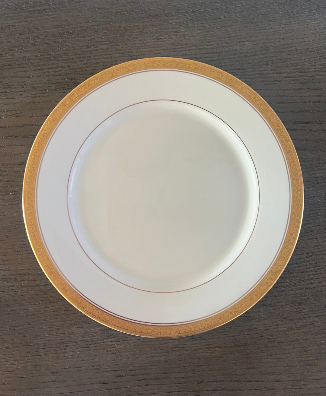 Palatial Gold Dinner Plate by Mikasa - Etsy
