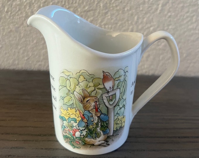 Peter Rabbit 10oz Pitcher by Wedgwood - Etsy