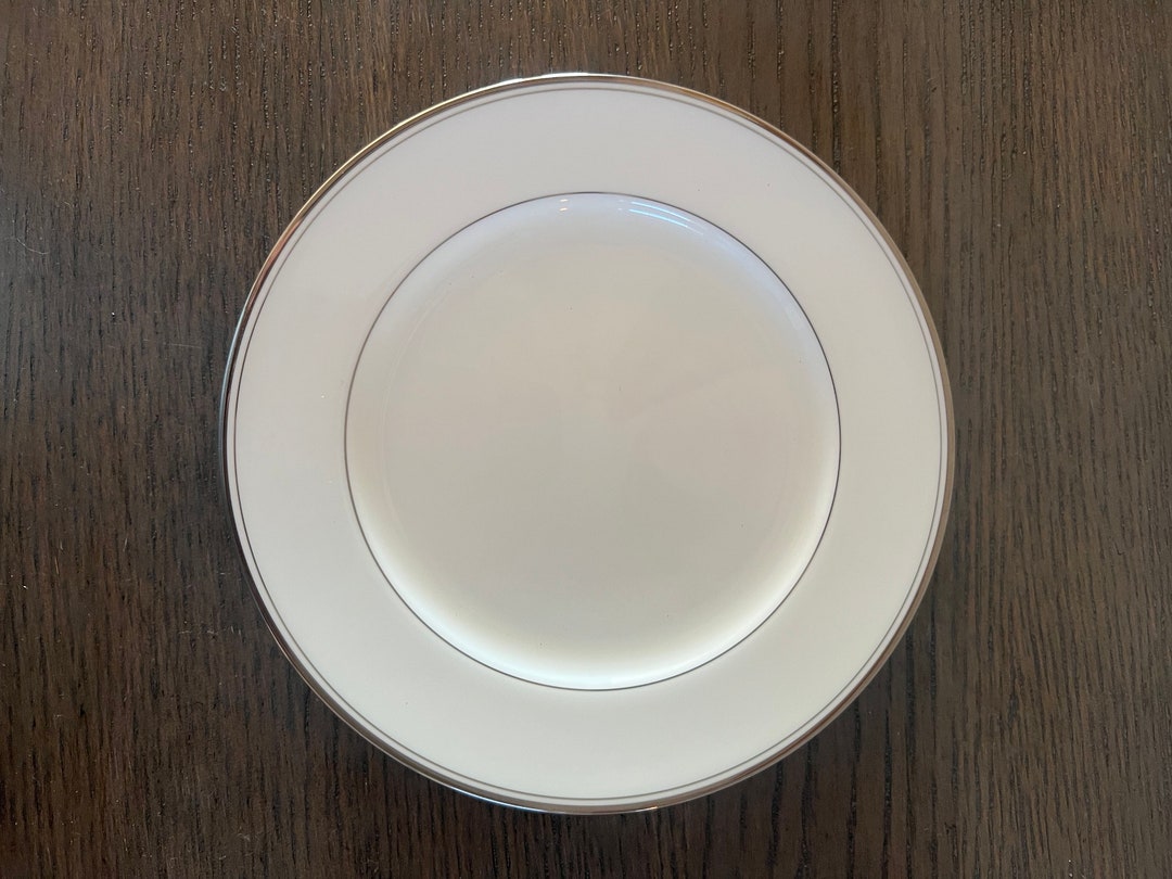 Gothic Platinum Salad Plate by Mikasa - Etsy