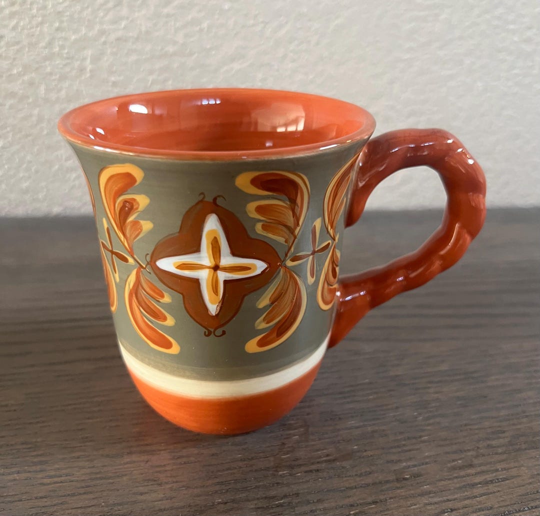 Sienna Terracotta Tuscan Countryside Mug by Artimino - Etsy