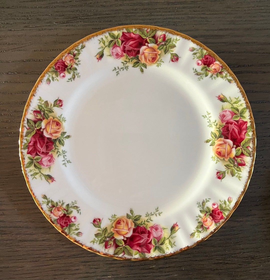 Old Country Roses Salad Plate by Royal Albert - Etsy