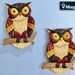 Owl Handmade Wooden Fridge Magnet | Cute Wooden Owl | Cute Animal ...