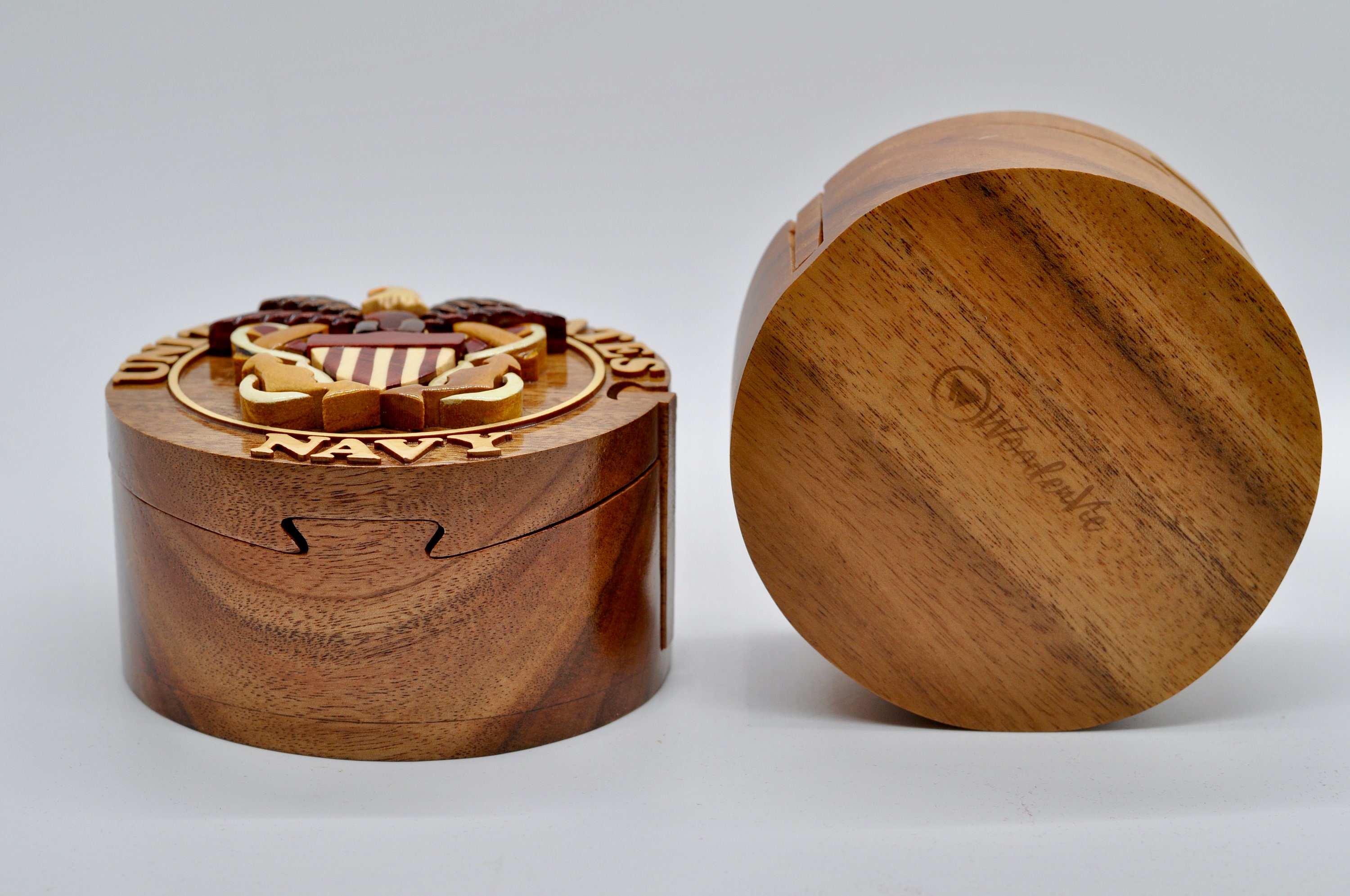 United State Navy Wooden Puzzle Box Wooden Puzzle Box Gift | Etsy