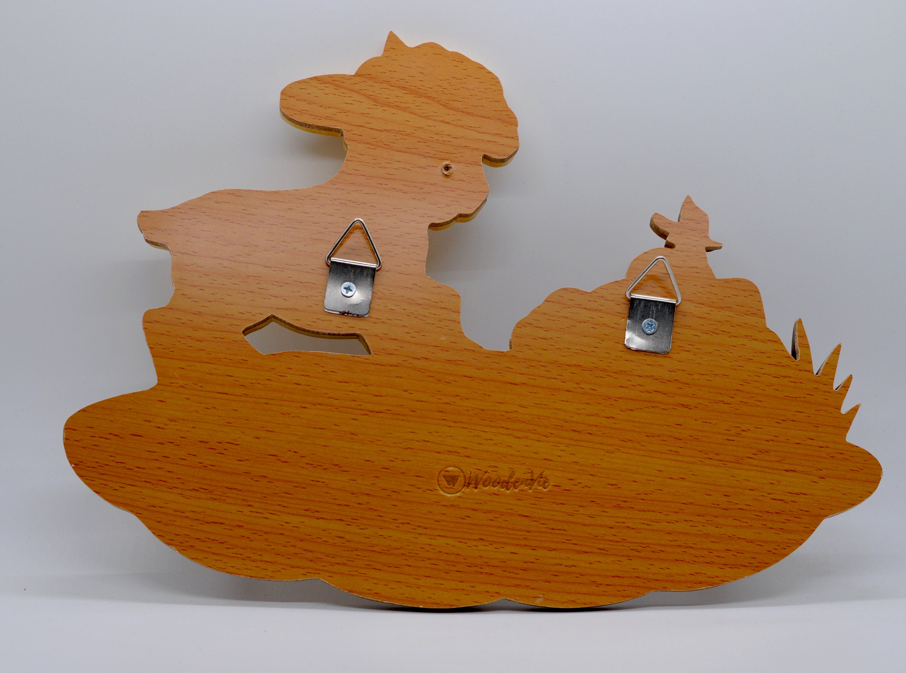 Wood Key Hanger for Wall Wooden Key Holder With Art Design - Etsy