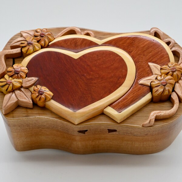Wood Heart Puzzle - Etsy