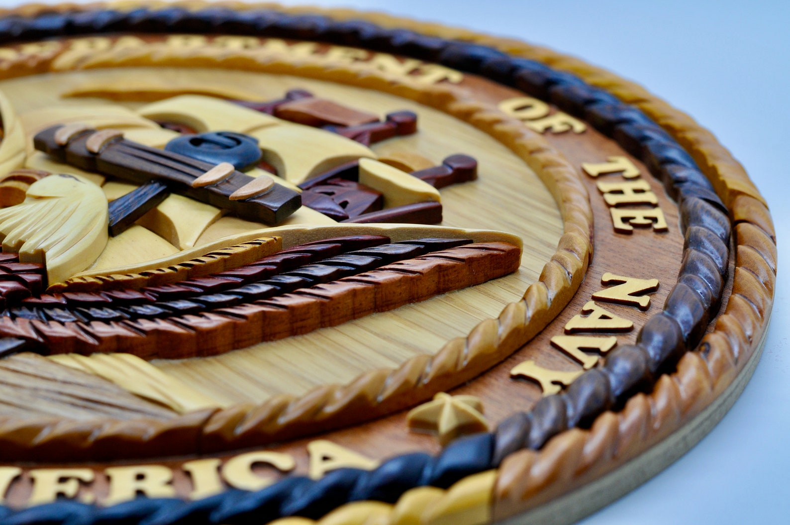 United States Navy Logo - Handmade Wooden Logo - US Navy - Gift for ...