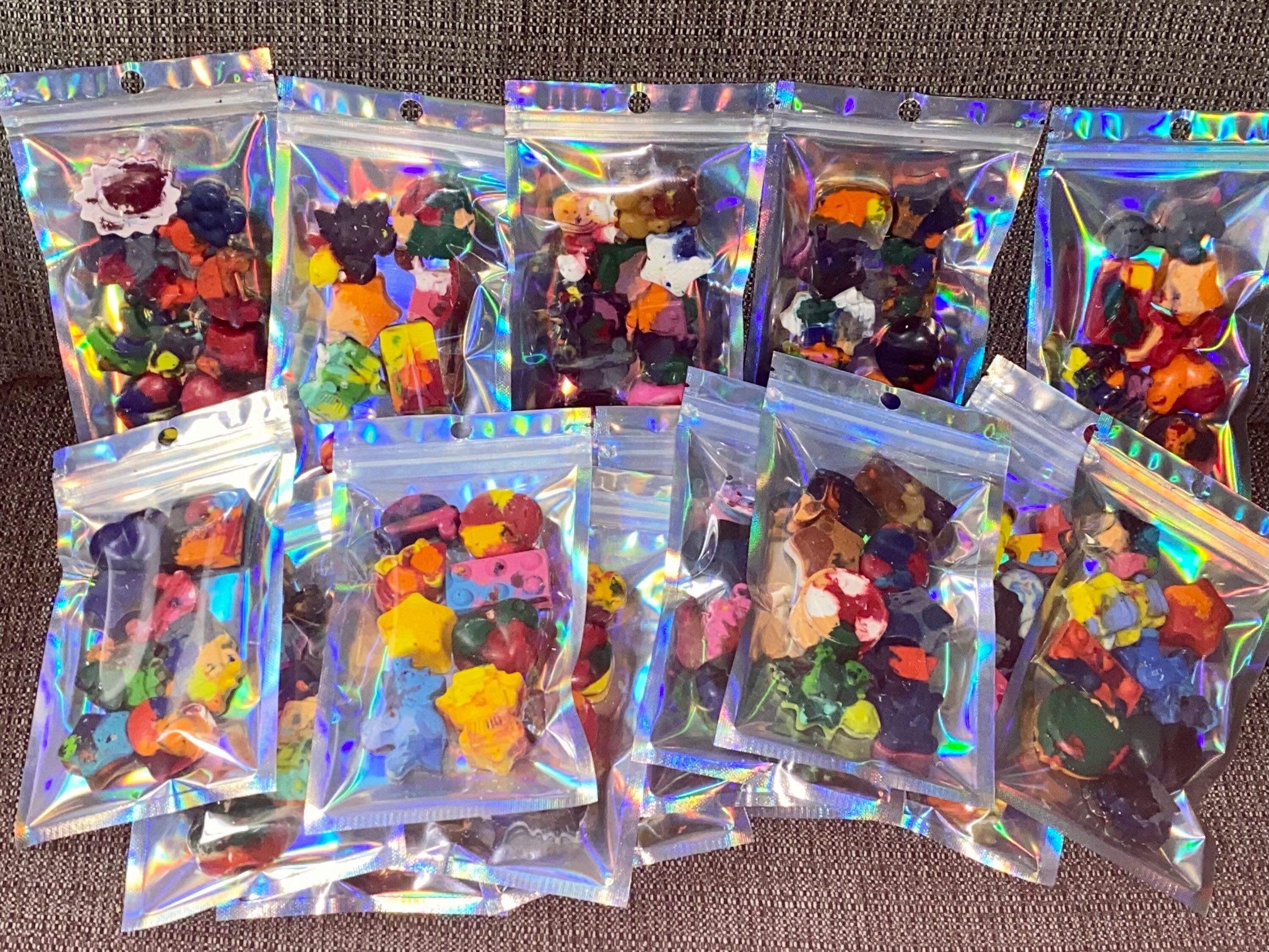 Fun Shaped Crayons 8pk Assorted Colours Lootbag Favours READY TO SHIP ...