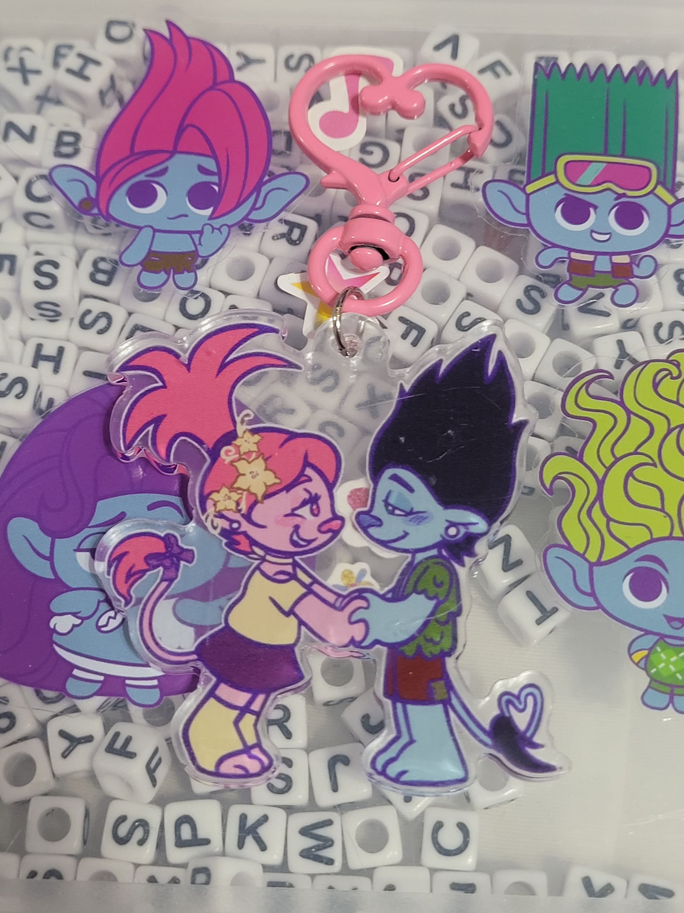 Trolls Broppy Keychain - Etsy