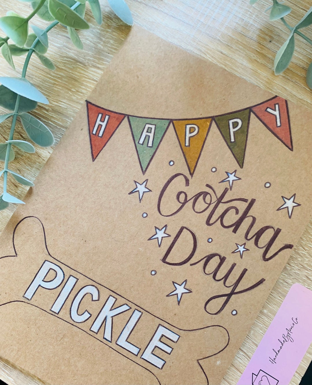 Happy Gotcha Day Personalised Card - Etsy