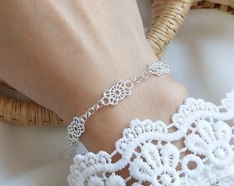 Silver and Lace | Etsy