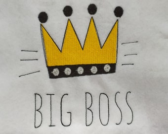 Baby Boss Embroidery Design - Etsy