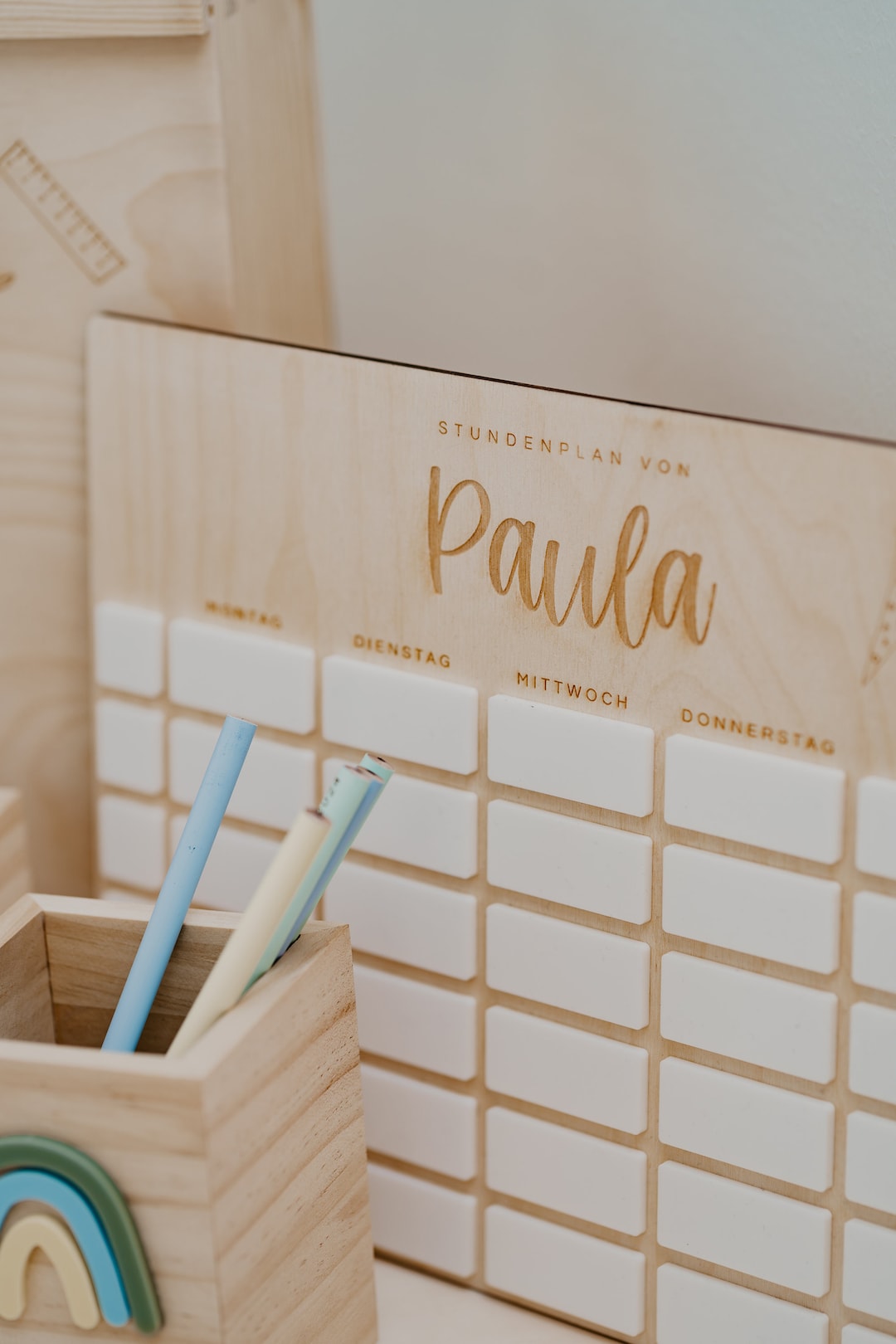 Personalized Timetable as a Gift Idea for Starting School Timetable ...