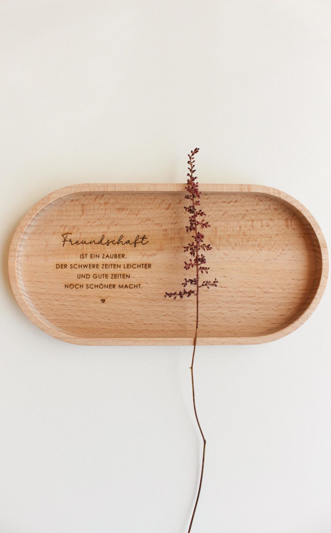Engraved Wooden Tray for Friendship | Best Friend Gift | Birthday ...
