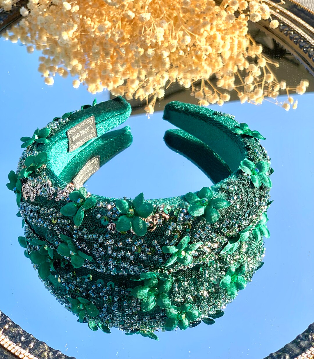 Emerald Green Fascinator Green Fascinator Fascinator Hats for Women ...