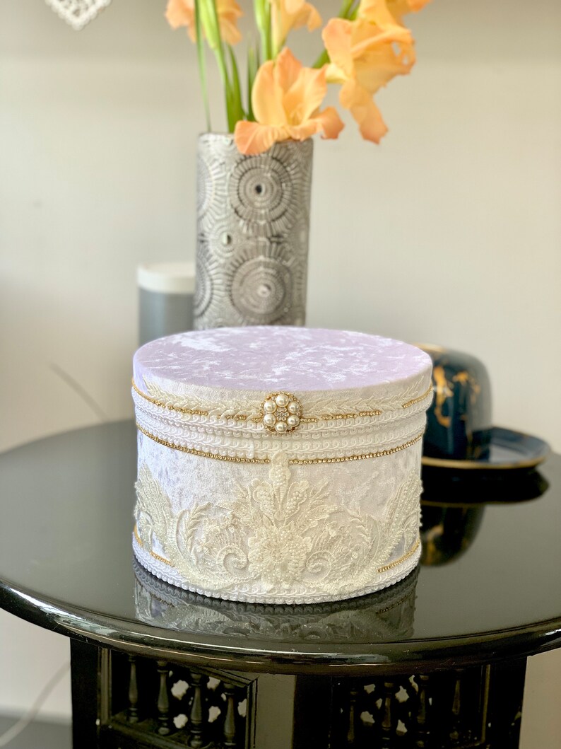 Decorative Storage Boxes Box With Lid Velvet Box Luxury Gift Boxes ...