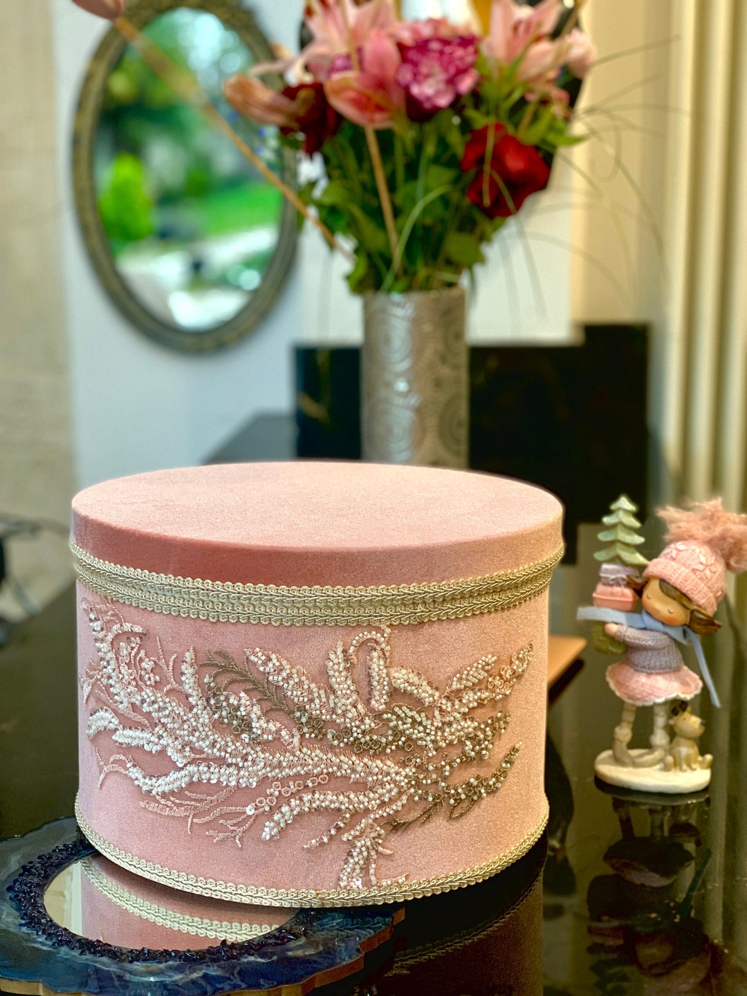 Velvet Box Velvet Storage Box Velvet Gift Box Velvet Storage Boxes With ...