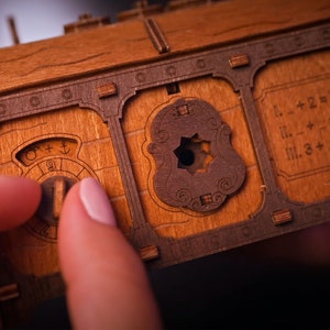 Puzzle Box Treasure Chest | Escape Puzzle | Puzzle Boxes With Hidden ...