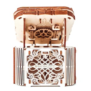 Puzzle 3D "mystery Box" Model Building Kits for Adults - Wooden Model ...