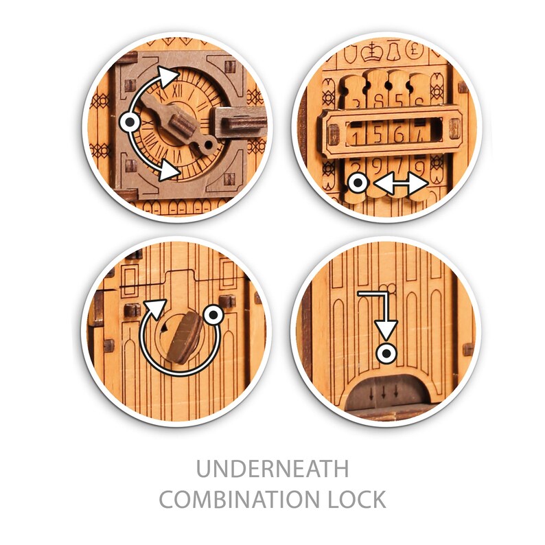 Escape Puzzle Box Big Ben | 3D Wooden Mechanical Model | Secret Puzzle ...