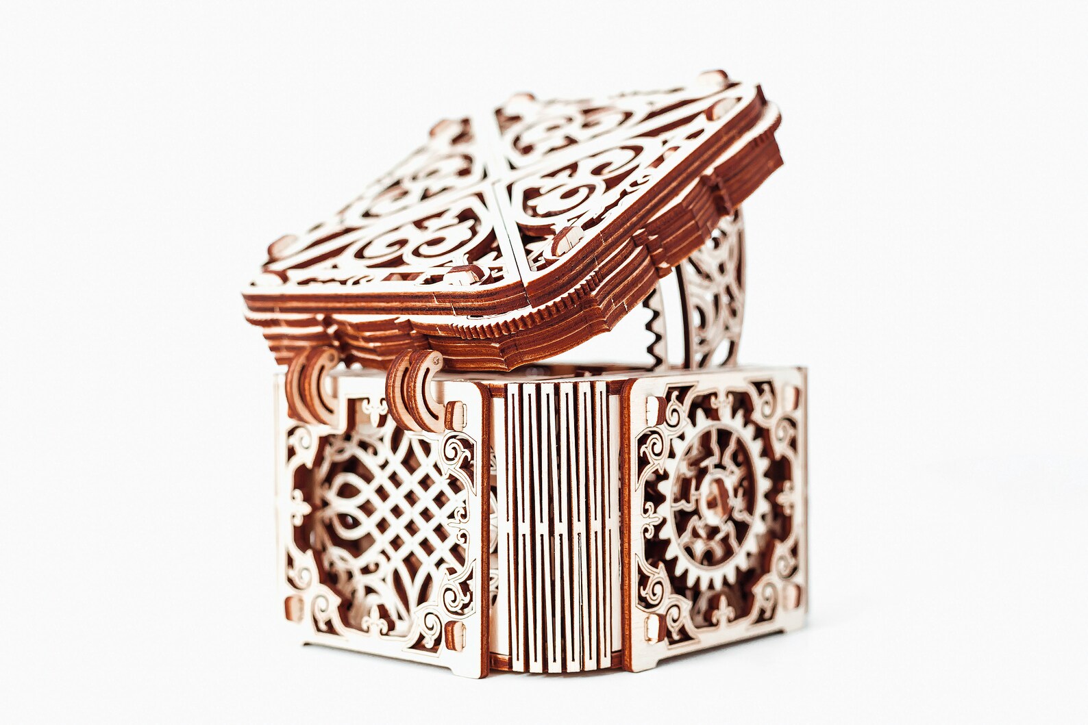 Puzzle 3D "mystery Box" Model Building Kits for Adults - Wooden Model ...
