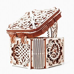 Puzzle 3D "mystery Box" Model Building Kits for Adults - Wooden Model ...