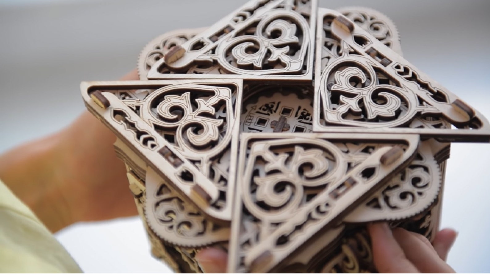 Puzzle 3D mystery Box Model Building Kits for Adults Wooden Model Kits ...