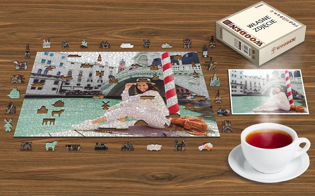 Personalize Puzzle Wooden 500 or 1000 Pcs, Custom Jigsaw Puzzle, You ...