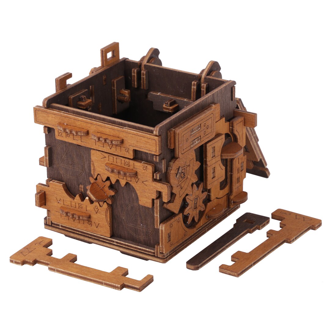 Buy Escape Room Puzzle Box Escape Puzzle Puzzle Boxes With Hidden ...