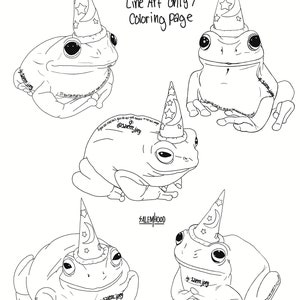 Wizard Frog Tattoo Flash Sheet + Brushes (photoshop Version) - Etsy