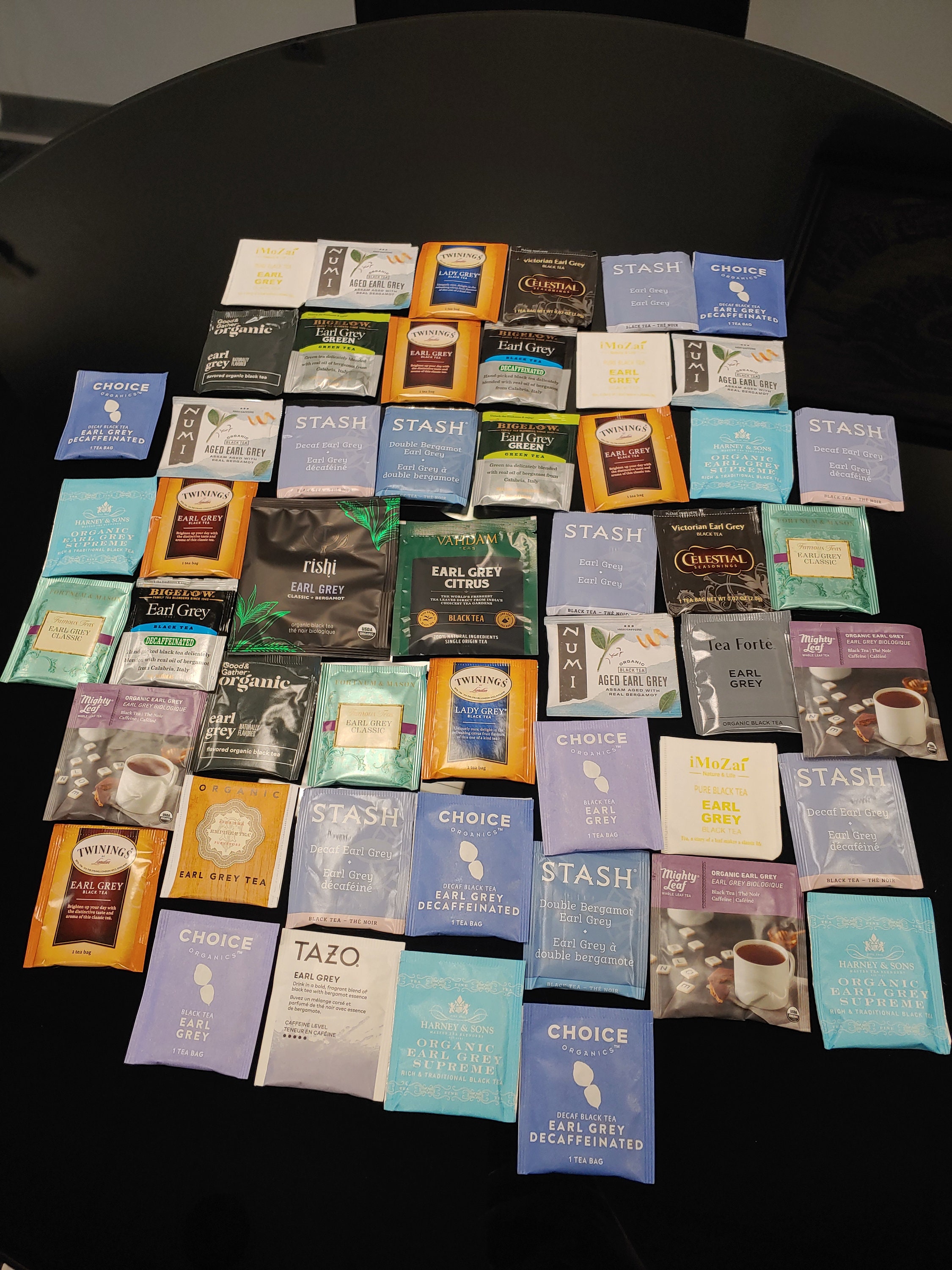 Earl Grey Tea Bag Sampler Pack 50 Ct - Etsy