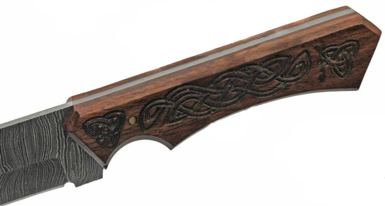 Damascus Celtic Seax - Etsy