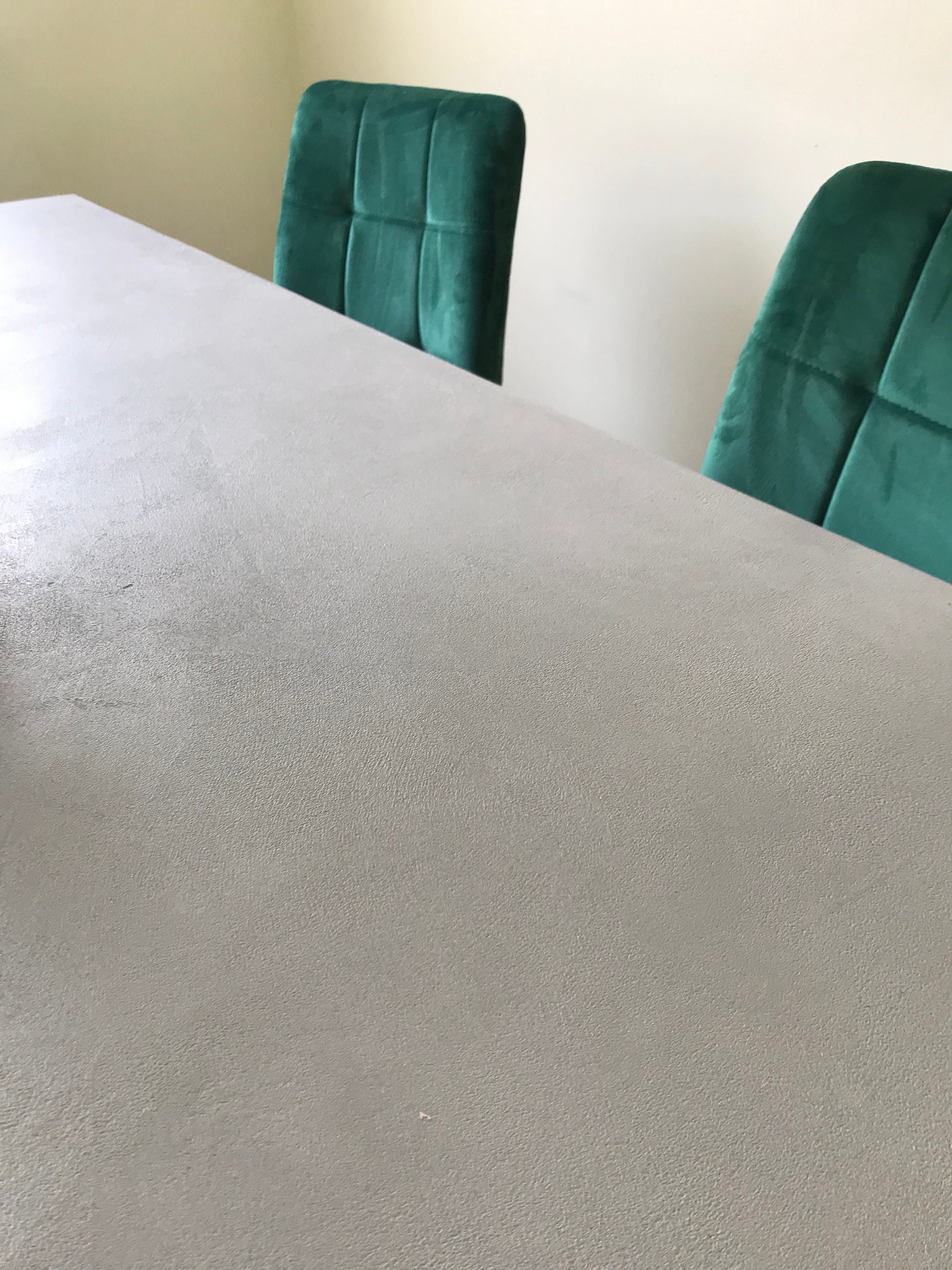 Microcement table | Etsy