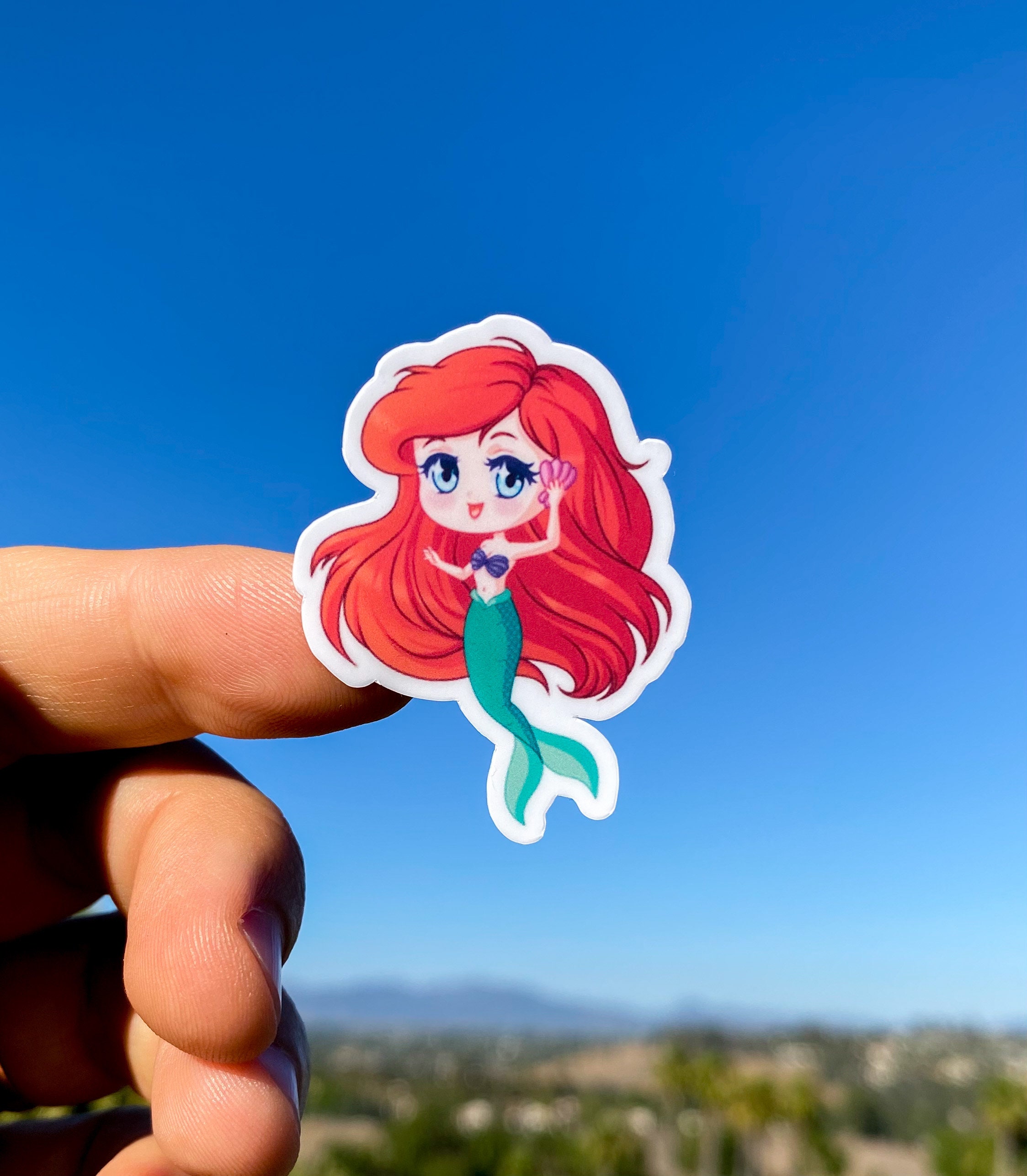 Disney Princess Sticker Pack Chibi Anime Cinderella - Etsy