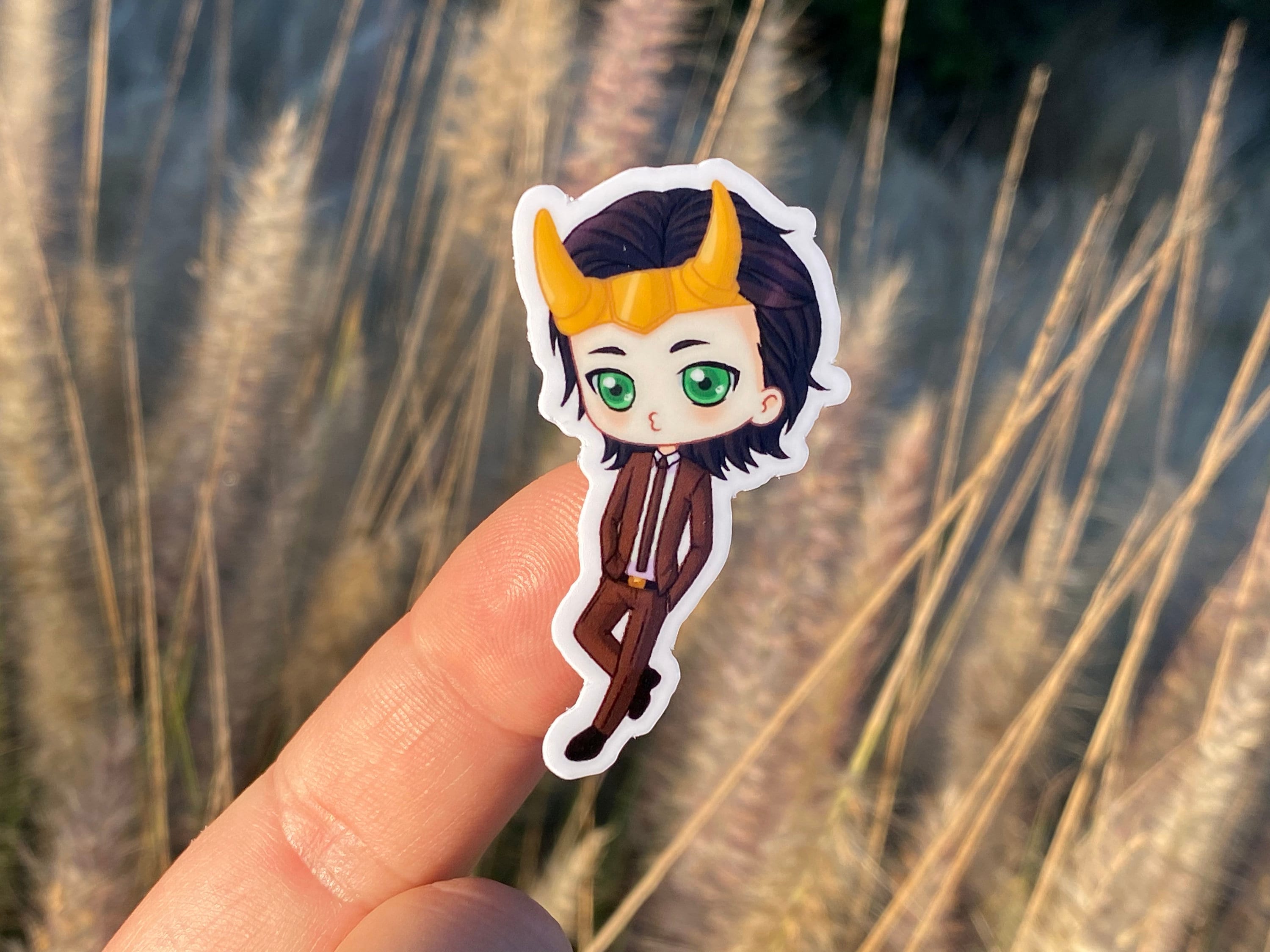 Loki Sticker Pack Tom Hiddleston Marvel Loki Decal - Etsy