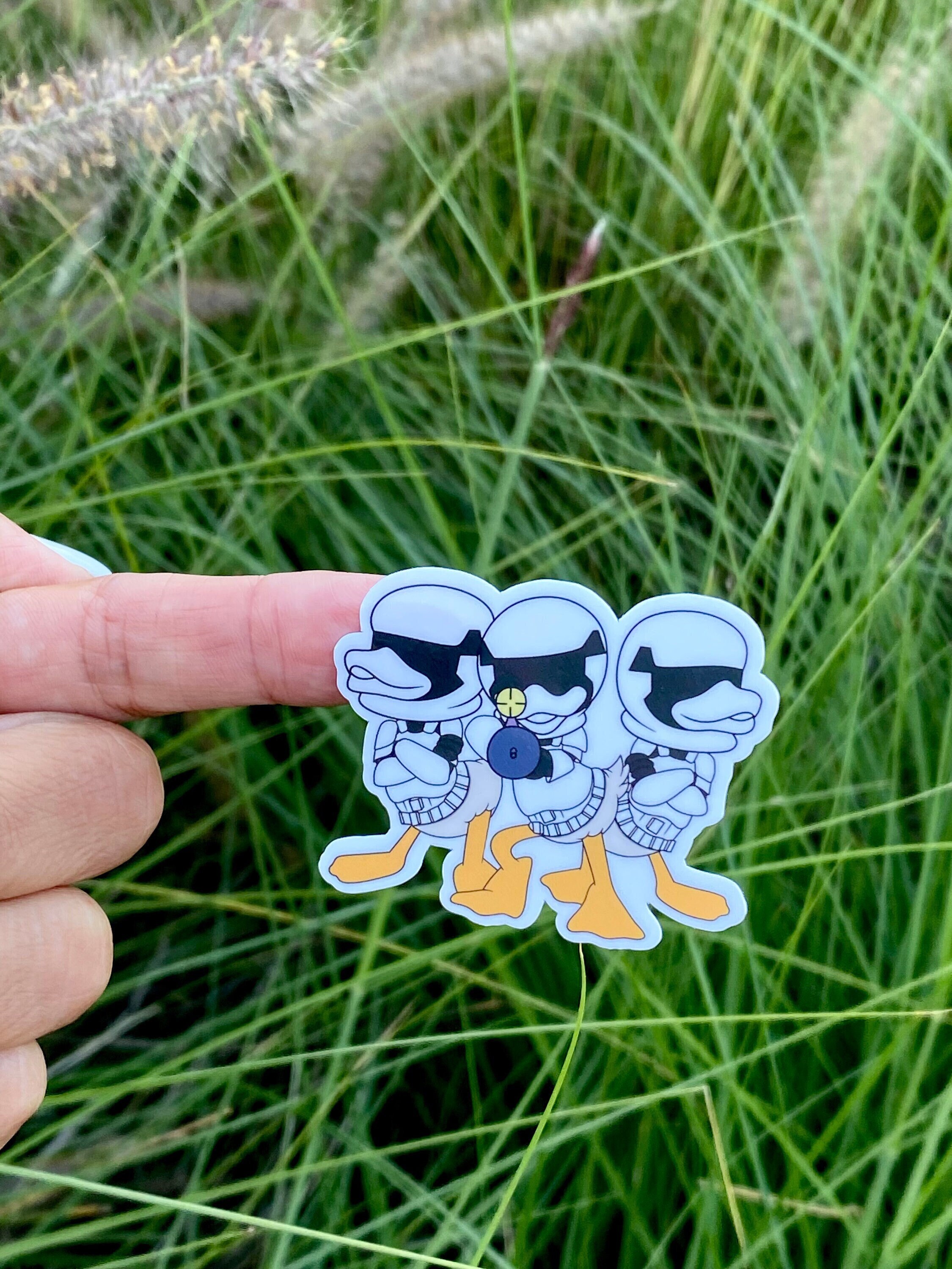 DUCKS Stormtroopers Sticker Disney Duck Tales and Star Wars Decal ...