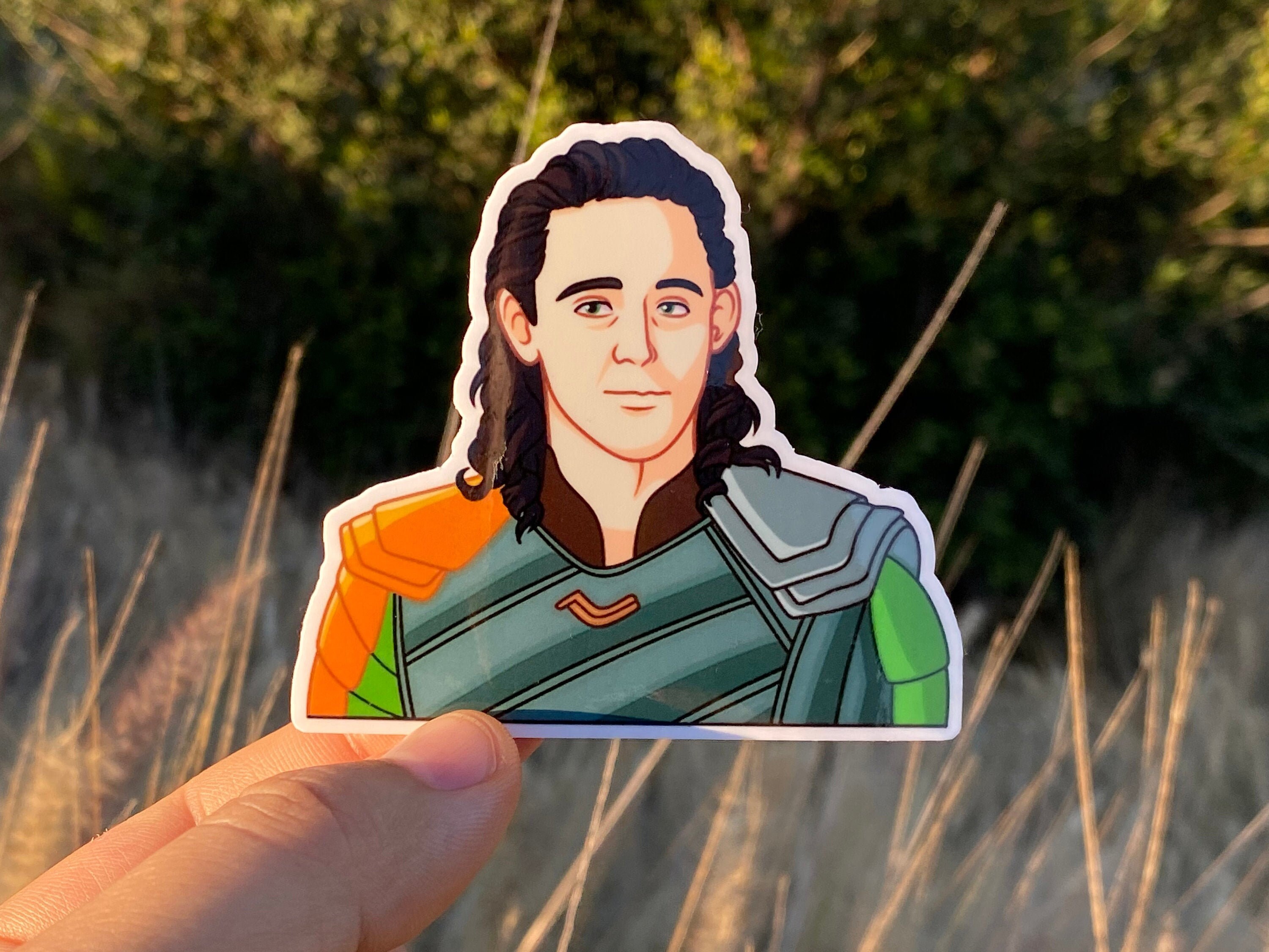Loki Sticker Pack Tom Hiddleston | Marvel Loki Decal | Dishwasher Safe ...