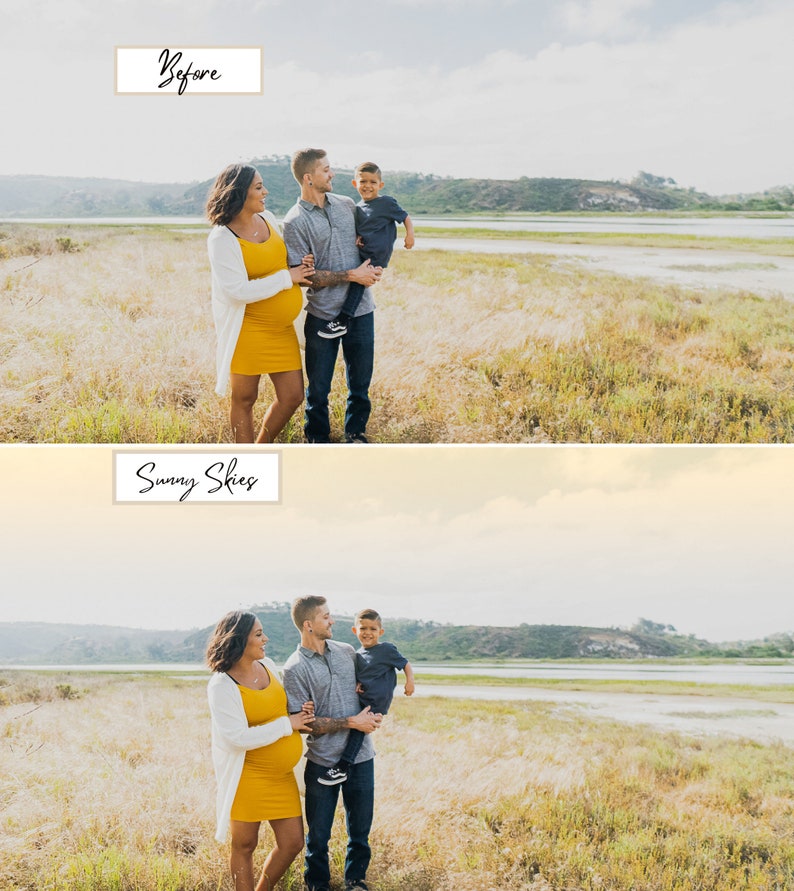 10 Lightroom Golden Sun Presets, Instant Download, Overlay, LR Desktop ...