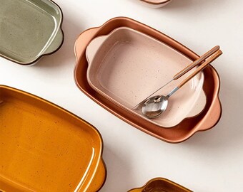 Pink Casserole Dish - Etsy UK