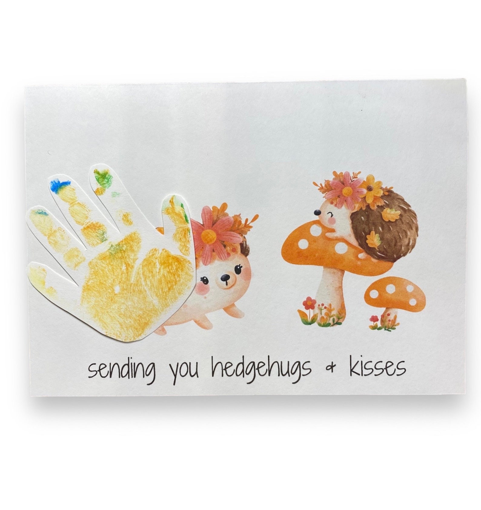 Handprint & Footprint Cards - Etsy