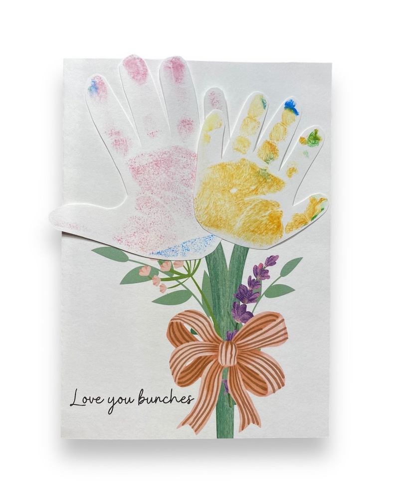 Handprint & Footprint Cards - DIGITAL DOWNLOAD - Etsy