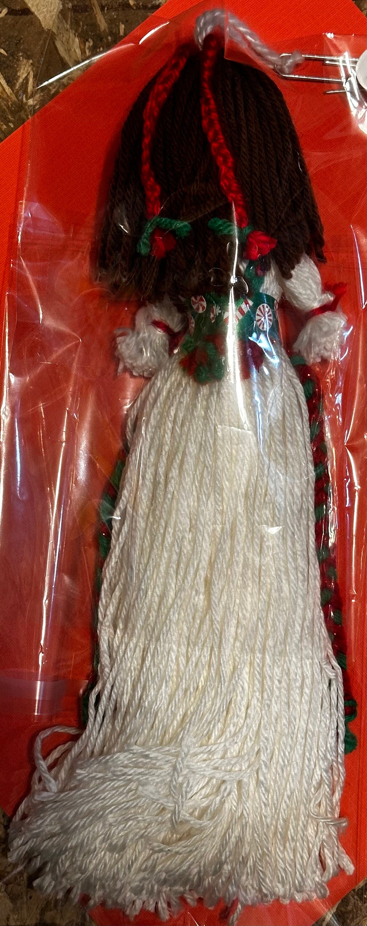Miss Cane Yarn Doll - Etsy