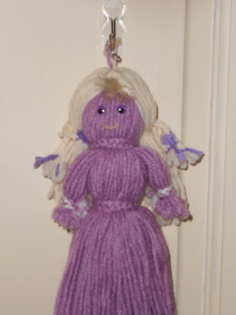 Miss Grape Yarn Doll - Etsy