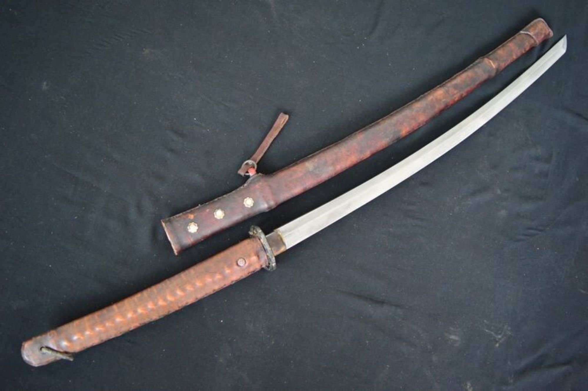 Vintage de caballería japonesa sable espada Samurai Katana con | Etsy