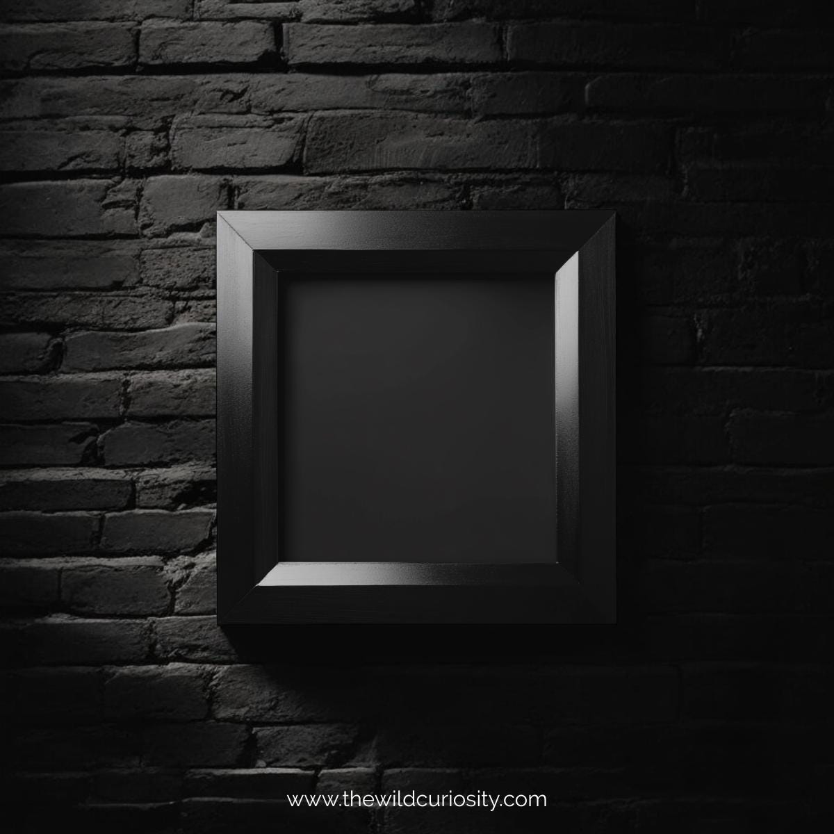 Matte Black Deep Shadow Box | Plain Display Frame | Box Frame | Wall ...