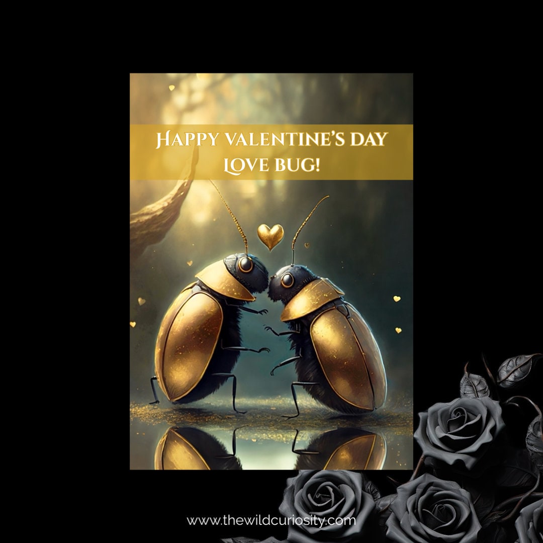 Happy Valentine’s Day Love Bug Card | A6 Cards | Valentines Gifts ...