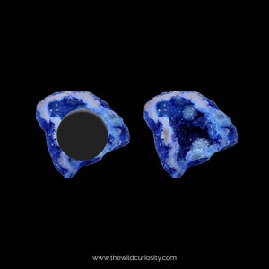 Crystal Fridge Magnet | Dyed Mini Geode | Rocks and Geodes | Unique ...